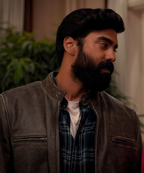 Georgia Raymond Ablack Leather Jacket – The Jacket Factory