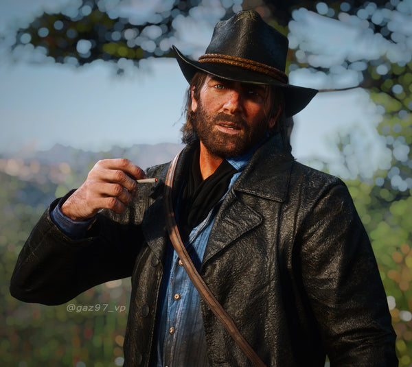 Arthur Morgan RDR2 Black Leather Blazer – The Jacket Factory